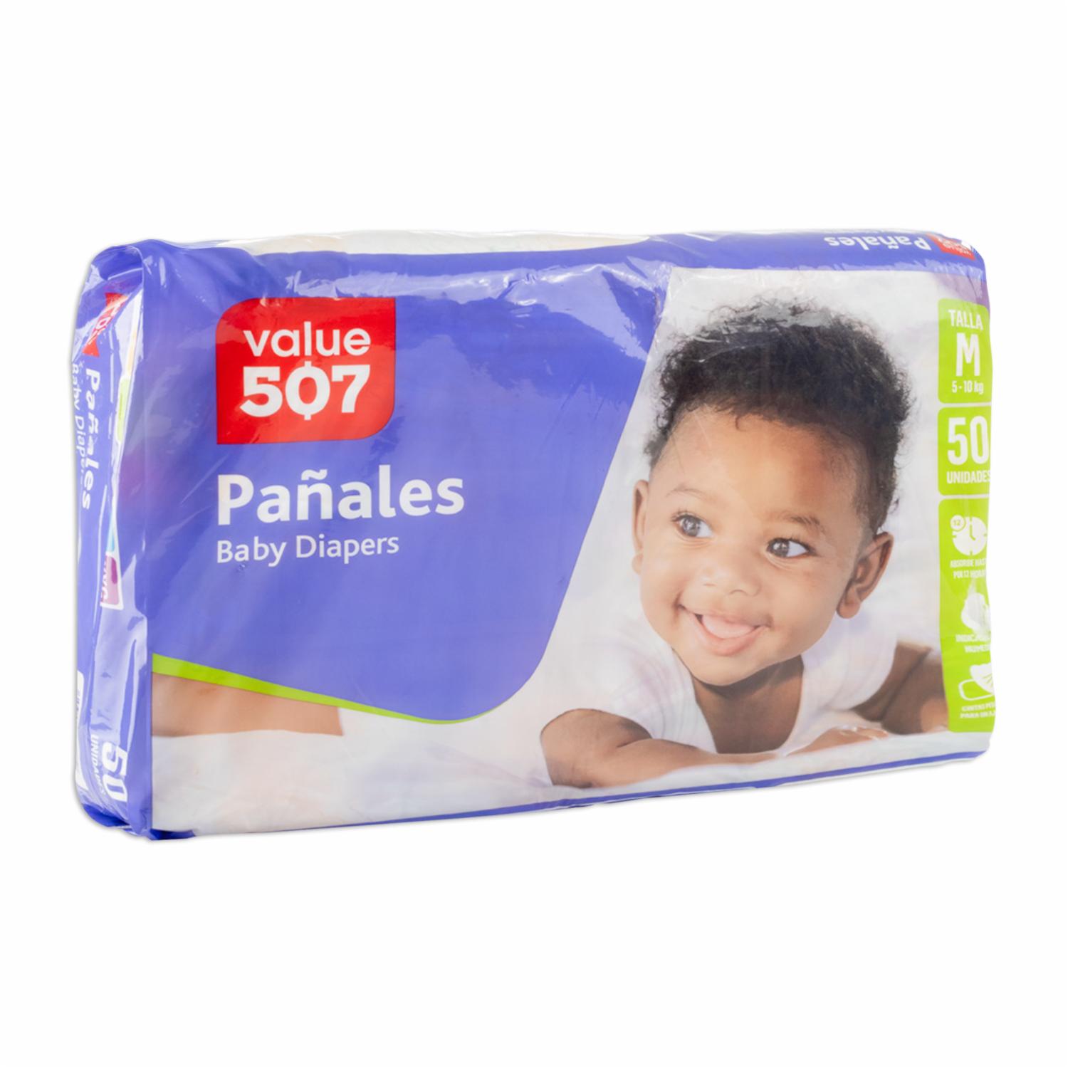 Pañales Mega Mediano VALUE 507 X 50 Uds - Dollar Store
