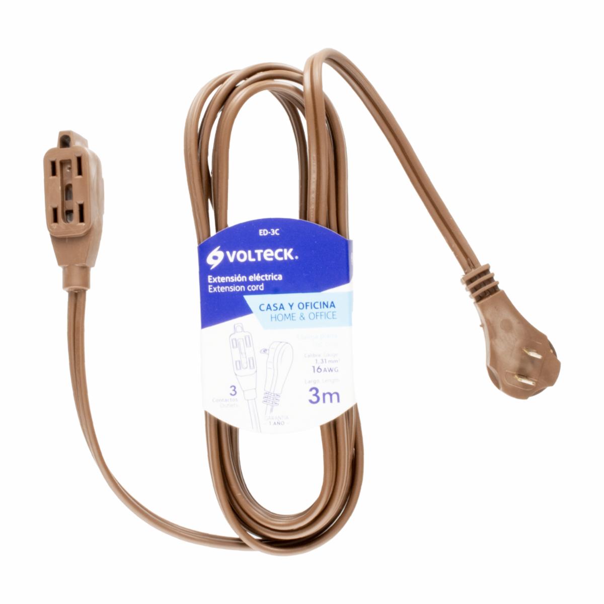 Extensión Eléctrica 2X16 VOLTECK Unidad - Dollar Store