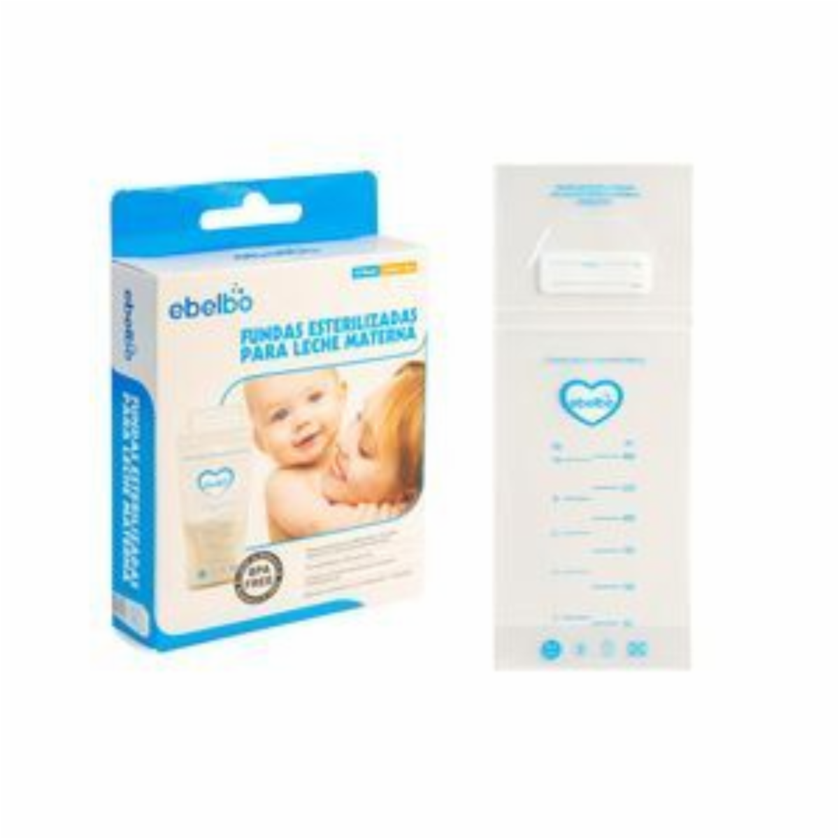 Fundas Para Leche Materna EBELBO 10 Unidades - Dollar Store