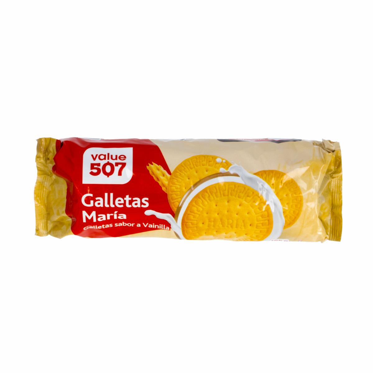 Galleta De Dulce Sabor A Vainilla VALUE 507 165 G - Dollar Store