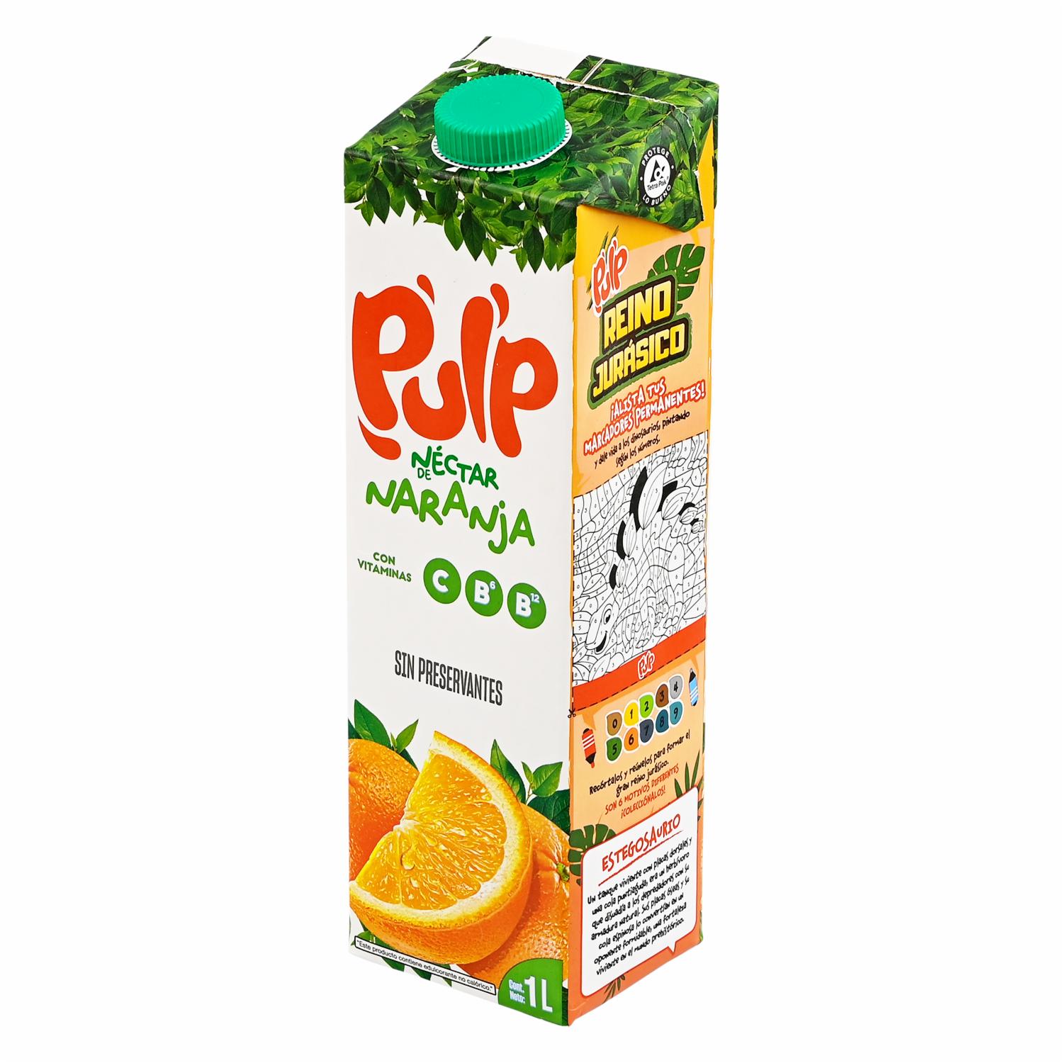 Jugo De Naranja PULP 1000 Ml - Dollar Store