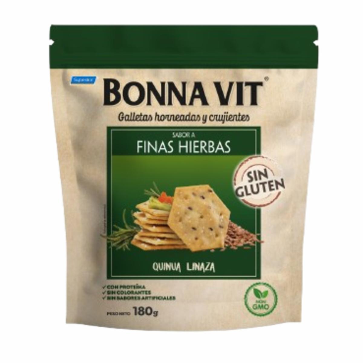 Galletas De Sal Sabor A Finas Hierbas BONNA VIT 180 G - Dollar Store