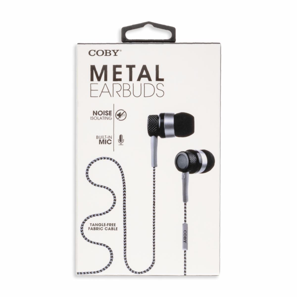 Audífonos Metal CVE200BK COBY Con Cable - Dollar Store
