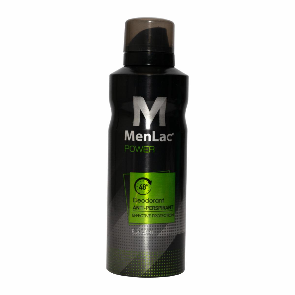 Desodorante En Aerosol Antitranspirante Power MEN LAC 200 Ml - Dollar Store