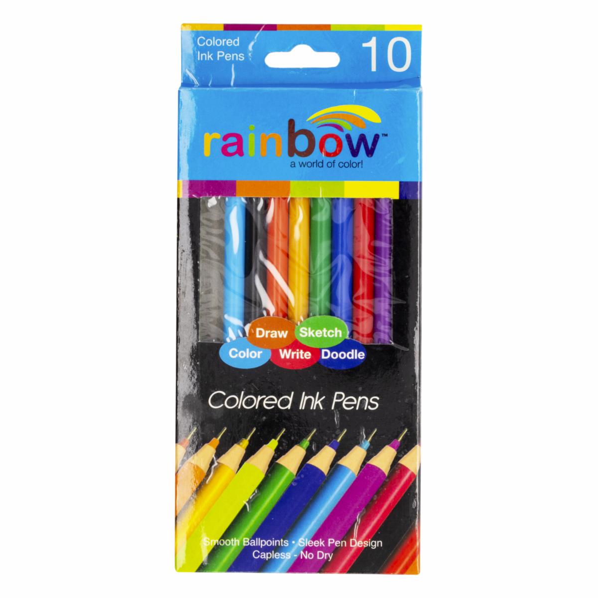 Pack De Esferos Con Tinta De Colores PROMARX 10 Uds - Dollar Store