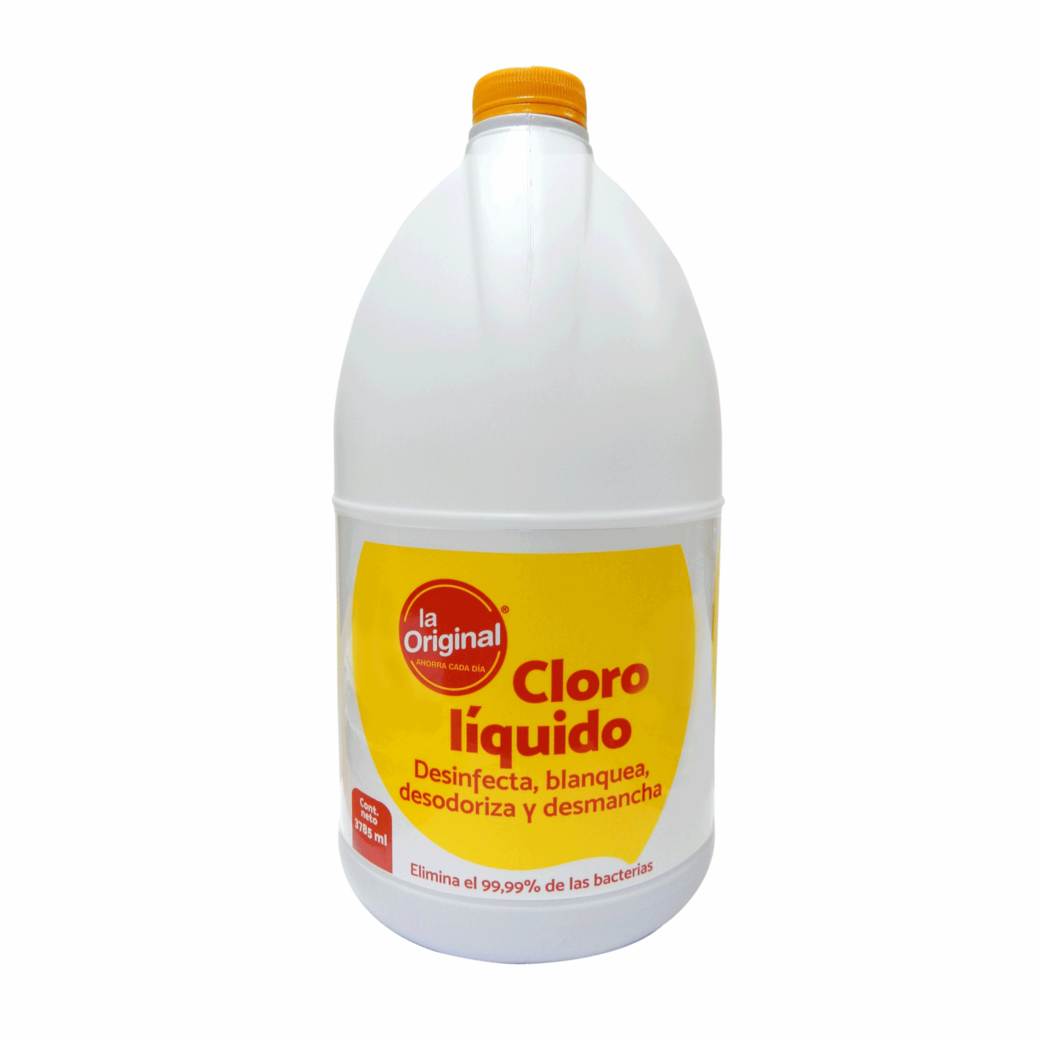 Cloro Líquido Desinfecta, Blanquea, Desodoriza Y Desmancha LA ORIGINAL ...