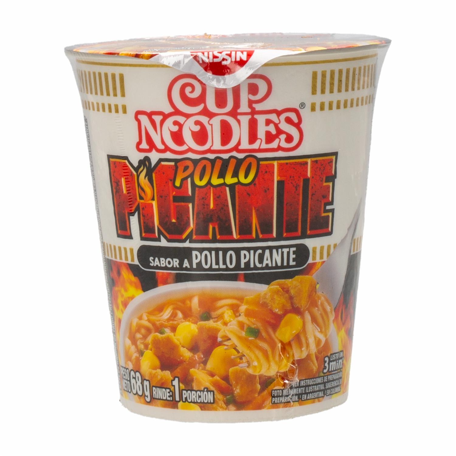 Fideo Instantáneo Sabor A Pollo Picante CUP NOODLES 68 G - Dollar Store